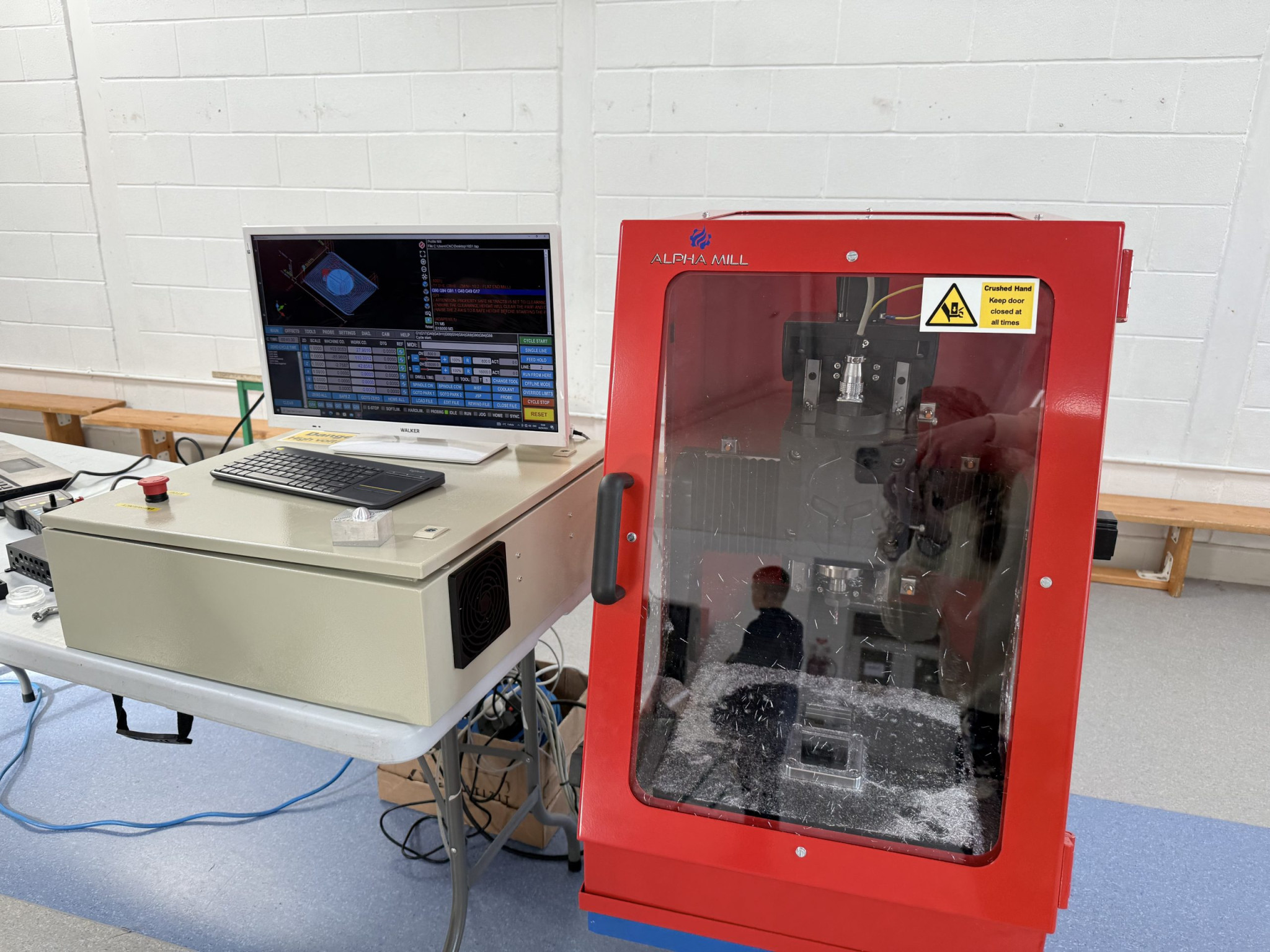 Milling Machine Visit - Clarecastle National School